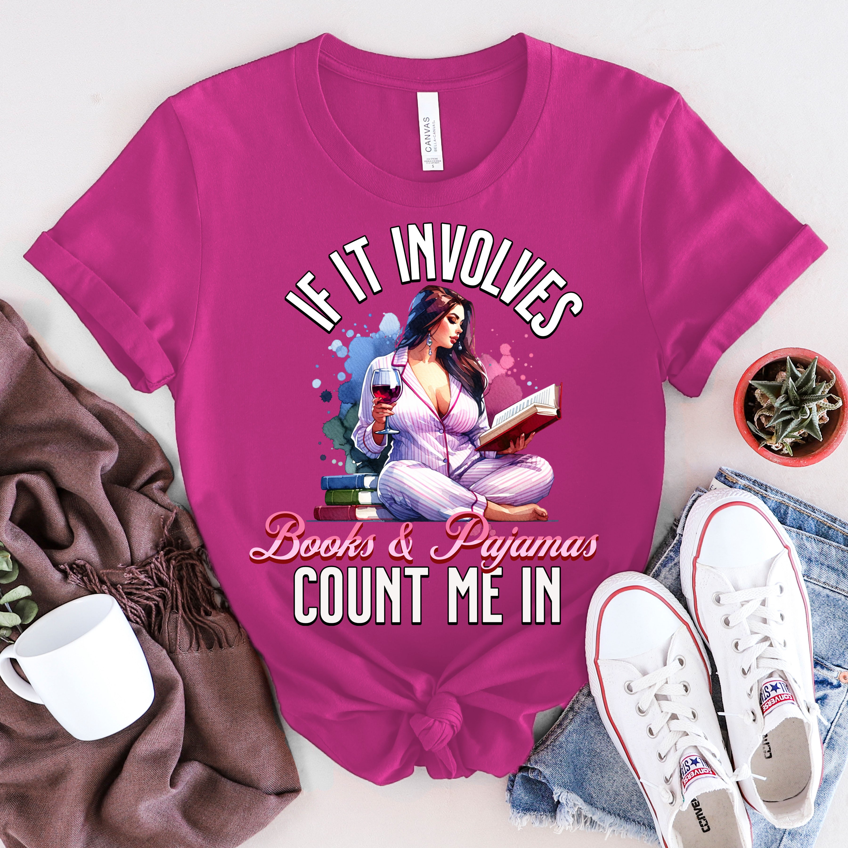 PJ Book Party Tee – Bookslut Shirts